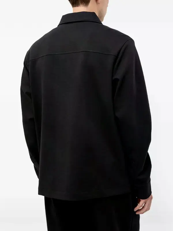 BOSS Zip-up Long-sleeve Shirt