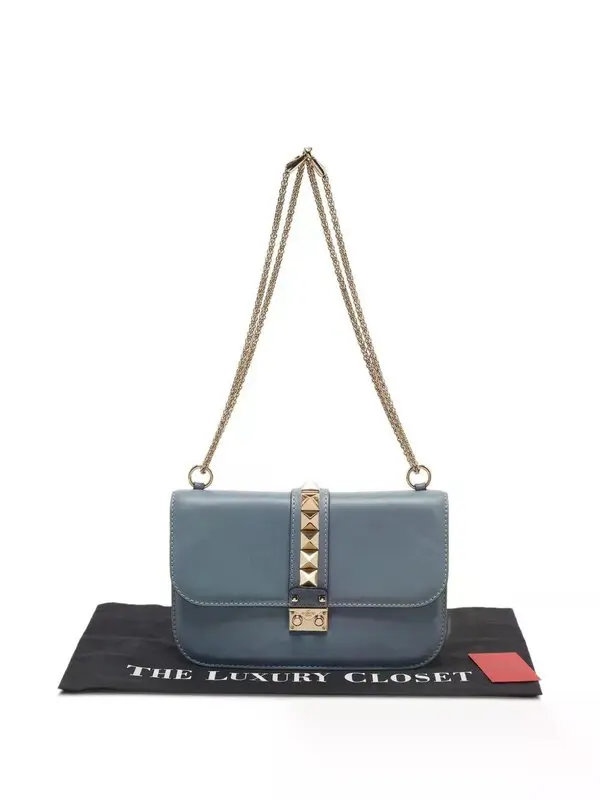 Valentino Garavani Rockstud Glam Lock Shoulder Bag