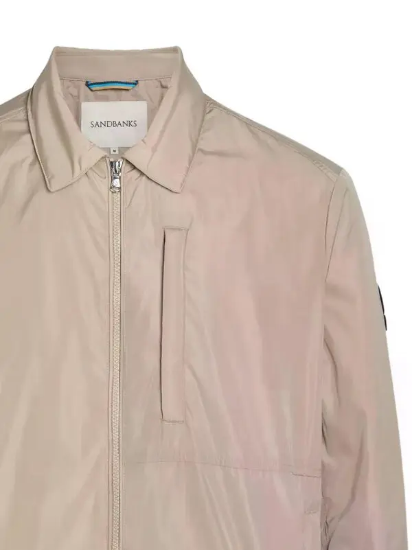 SANDBANKS Zip-up Shirt Jacket