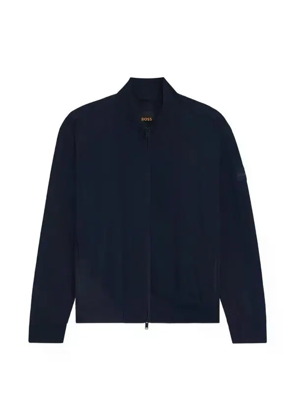BOSS Logo Patch Bomber Jacket