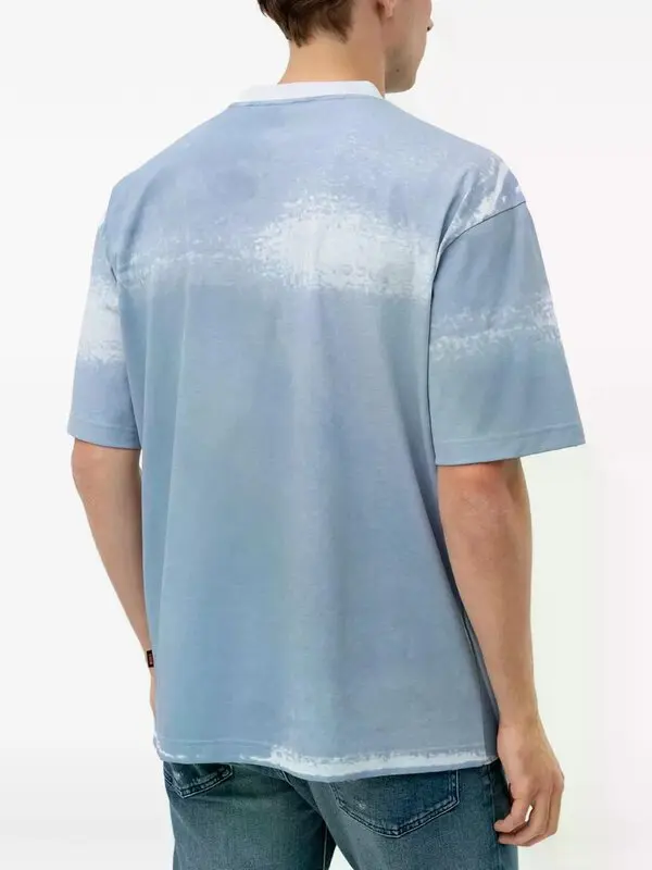 BOSS Spray-effect Short-sleeve T-shirt