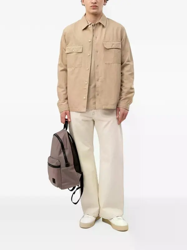 Hugo Button-up Chest-pocket Shirt Jacket