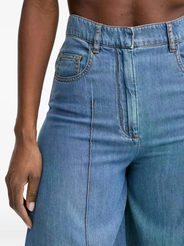 SIMONA CORSELLINI Wide Leg Jeans