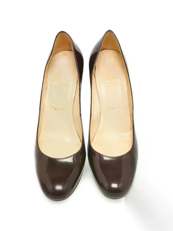 CHRISTIAN LOUBOUTIN Bianca Patent Leather Pumps
