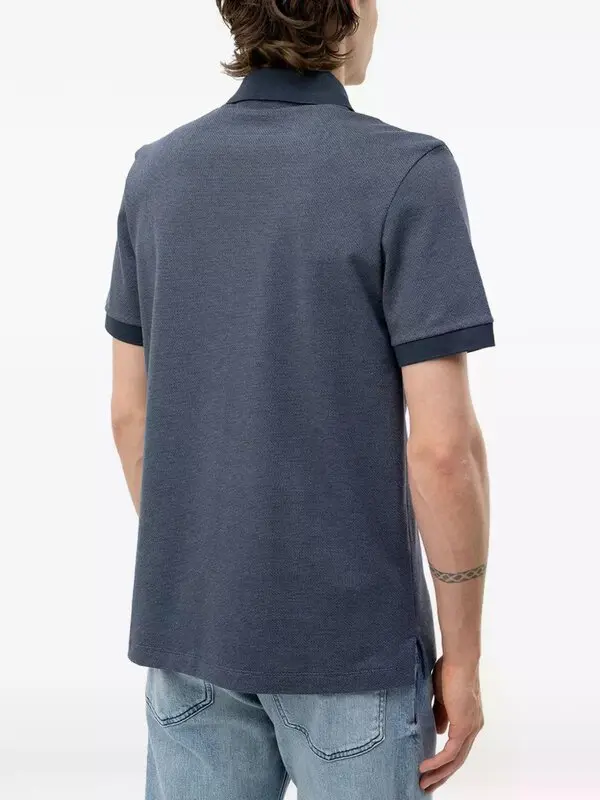 BOSS Piqué-textured Short-sleeve Polo Shirt
