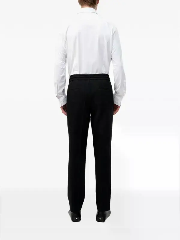 Hugo Drawstring Pleated Trousers
