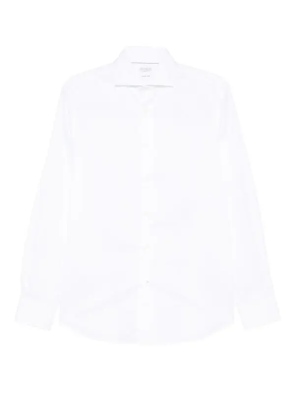 Brunello Cucinelli Cotton Shirt - Multicolor