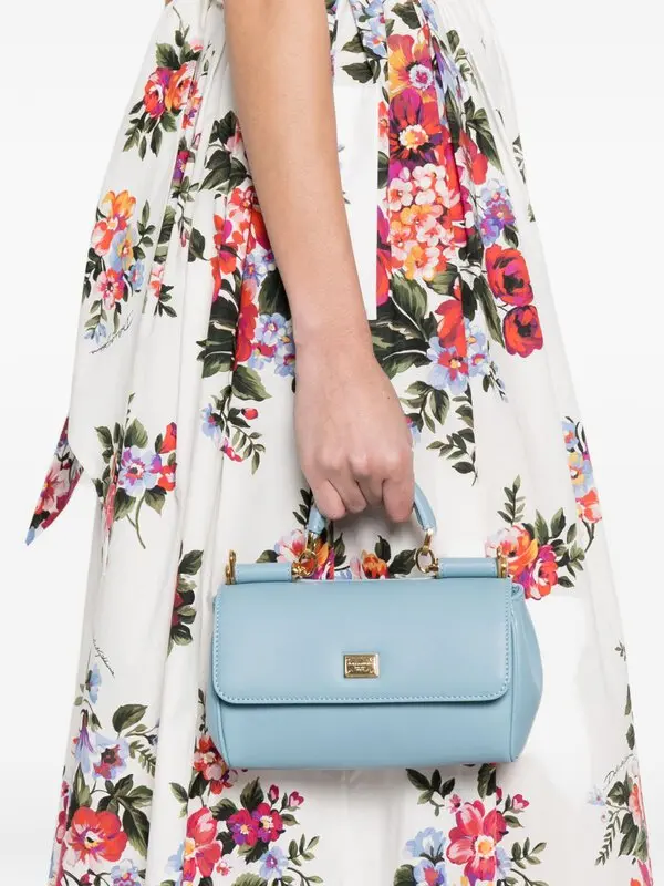 Dolce & Gabbana My Sicily Mini Leather Handbag - Multicolor