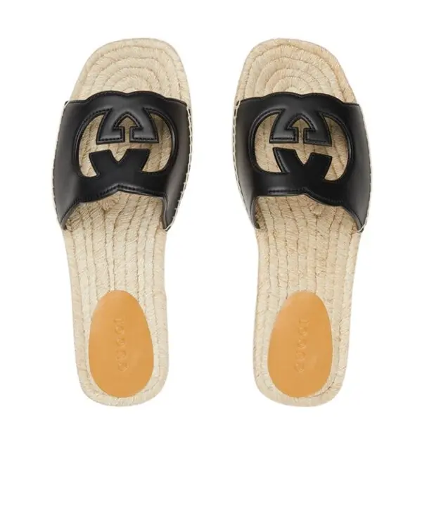 Gucci Interlocking G Slip-on Slides