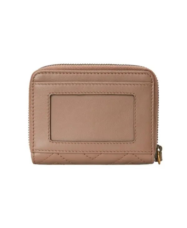 Gucci Gg Marmont Matelassé Zip Card Case