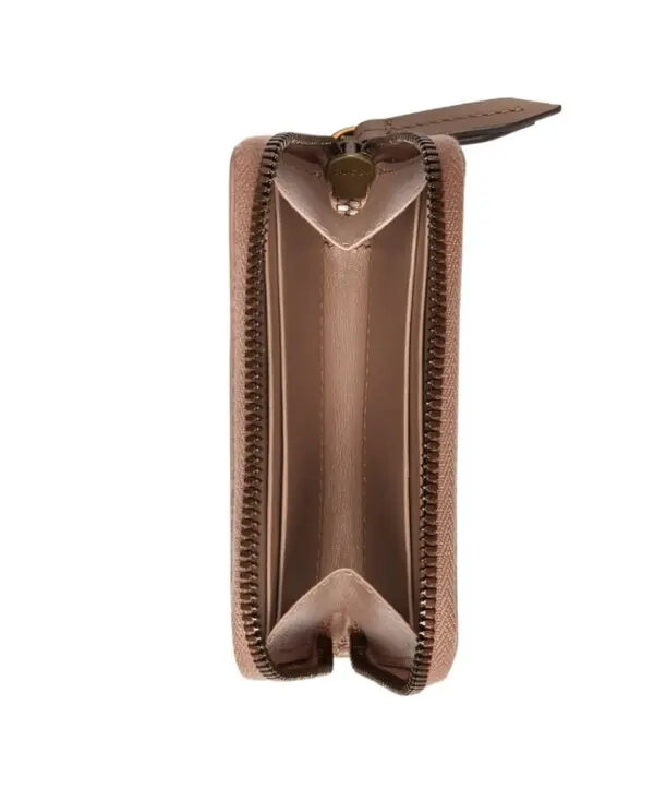Gucci Gg Marmont Matelassé Zip Card Case