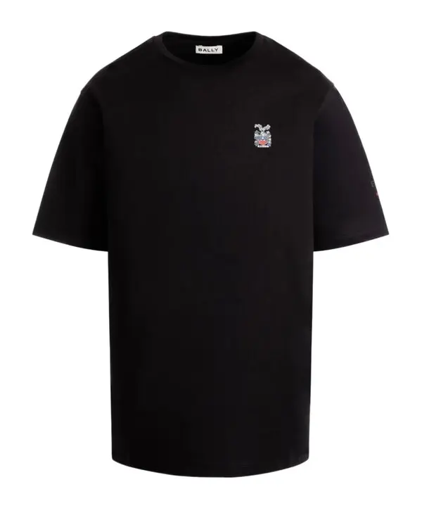 Bally Crest Logo Crewneck T-shirt
