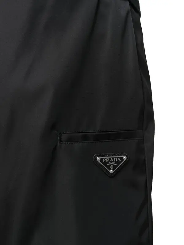 Prada Logo Detail Shorts