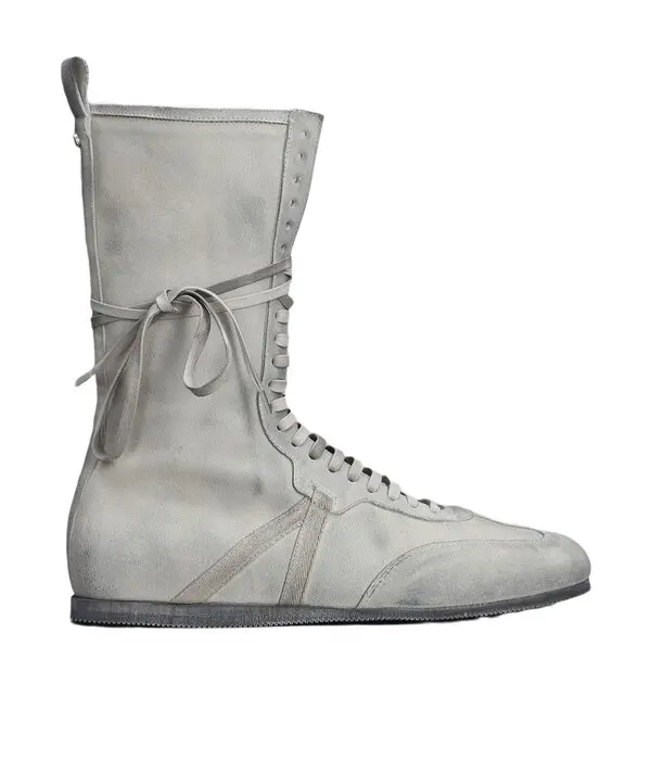 ANN DEMEULEMEESTER Lace-up High-top Sneakers