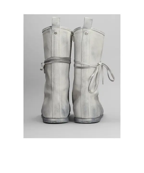 ANN DEMEULEMEESTER Lace-up High-top Sneakers
