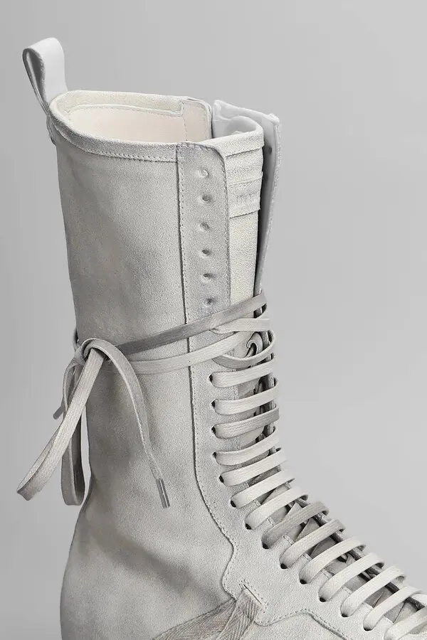 ANN DEMEULEMEESTER Lace-up High-top Sneakers