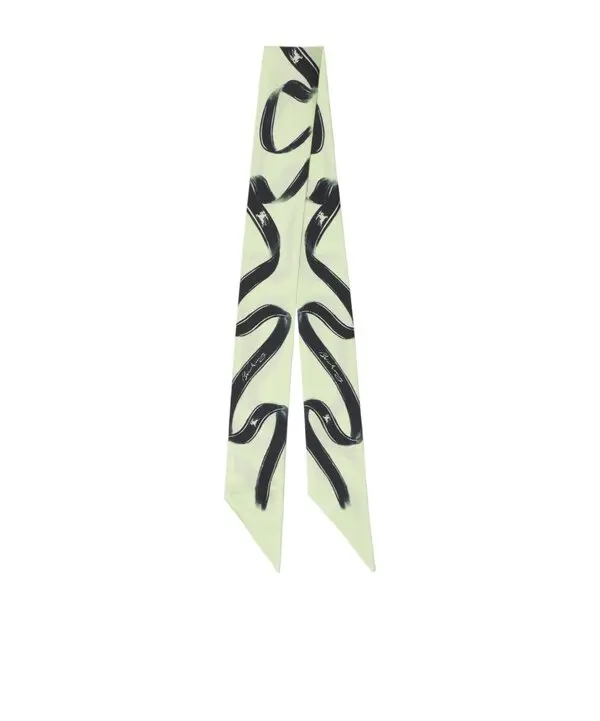 Burberry Ribbon Silk Scarf - Mint