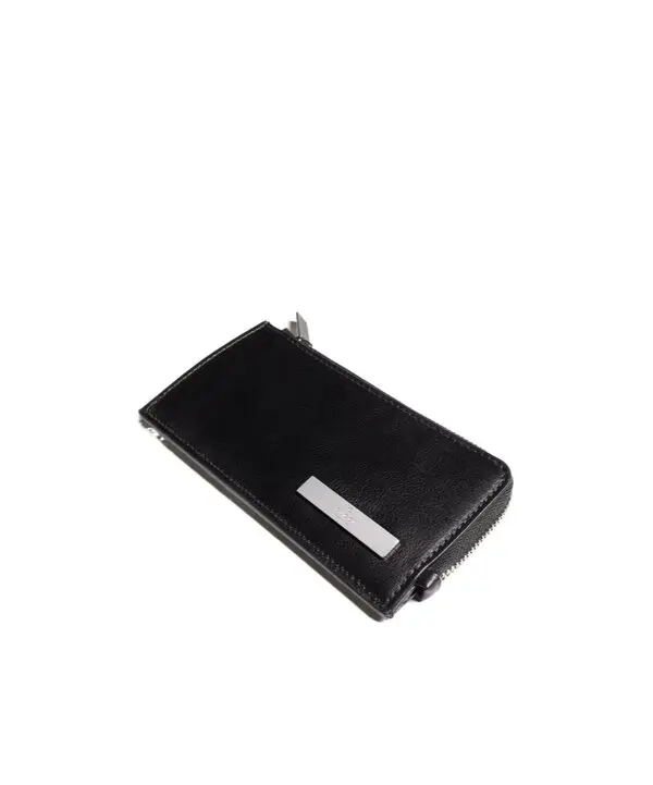 Gucci Card Holder With Metal Tag - Black