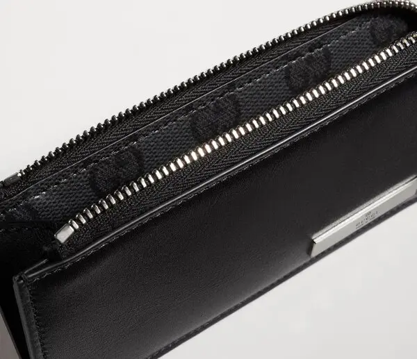 Gucci Card Holder With Metal Tag