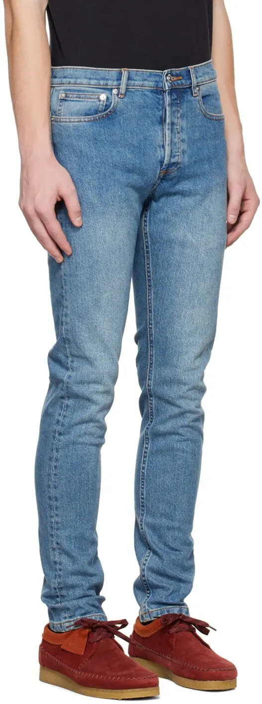 A.p.c. Faded Slim-fit Jeans