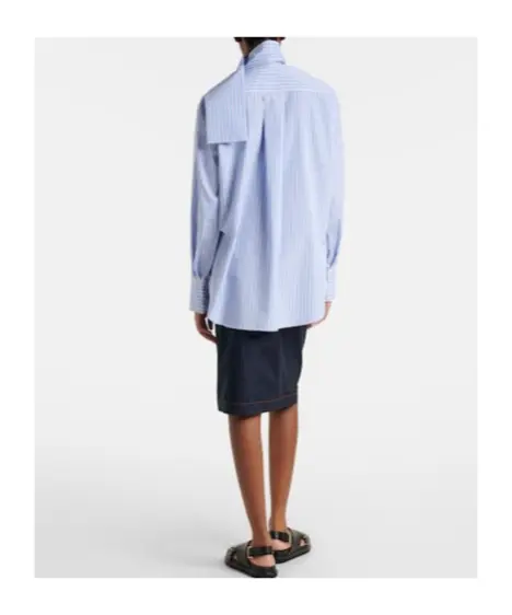 Plan C Cotton Midi Skirt