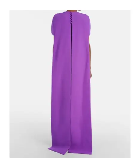SAFIYAA LONDON Ginko Gown With Cape Detail