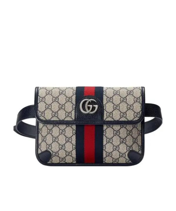 Gucci Ophidia Gg Belt Bag - Beige/blue