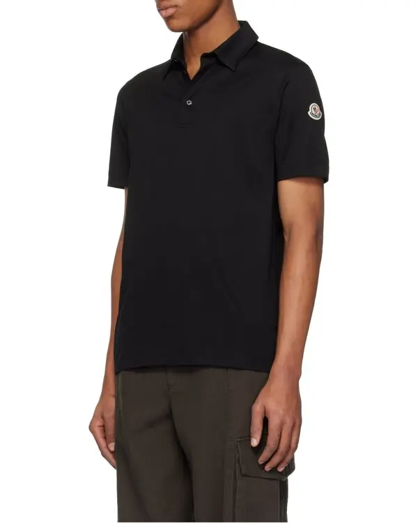 Moncler Logo Patch Regular-fit Polo Shirt