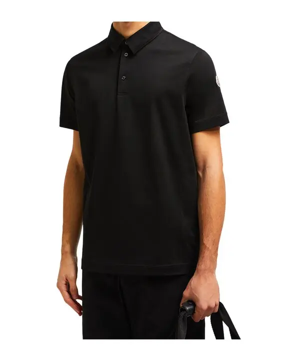 Moncler Logo Patch Regular-fit Polo Shirt