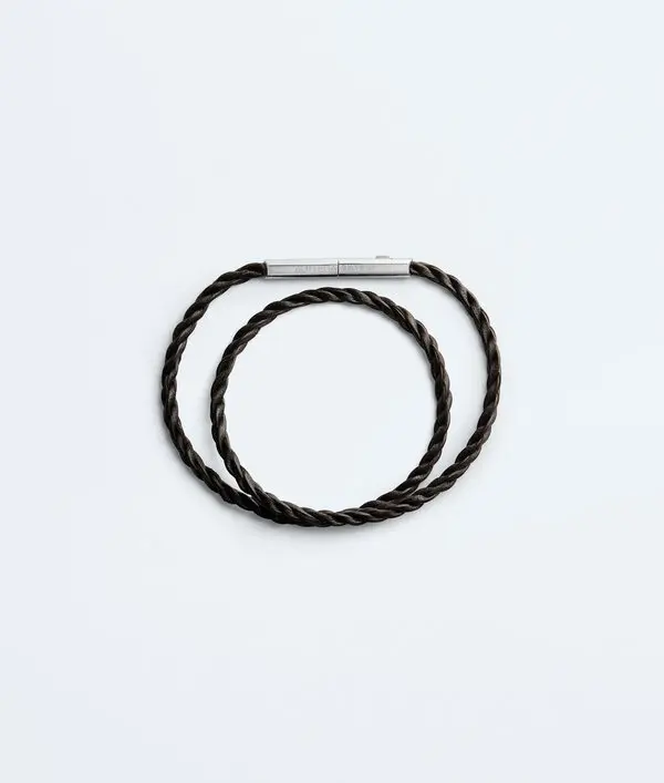 Bottega Veneta Rope Leather Bracelet