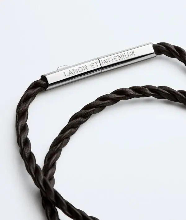 Bottega Veneta Rope Leather Bracelet