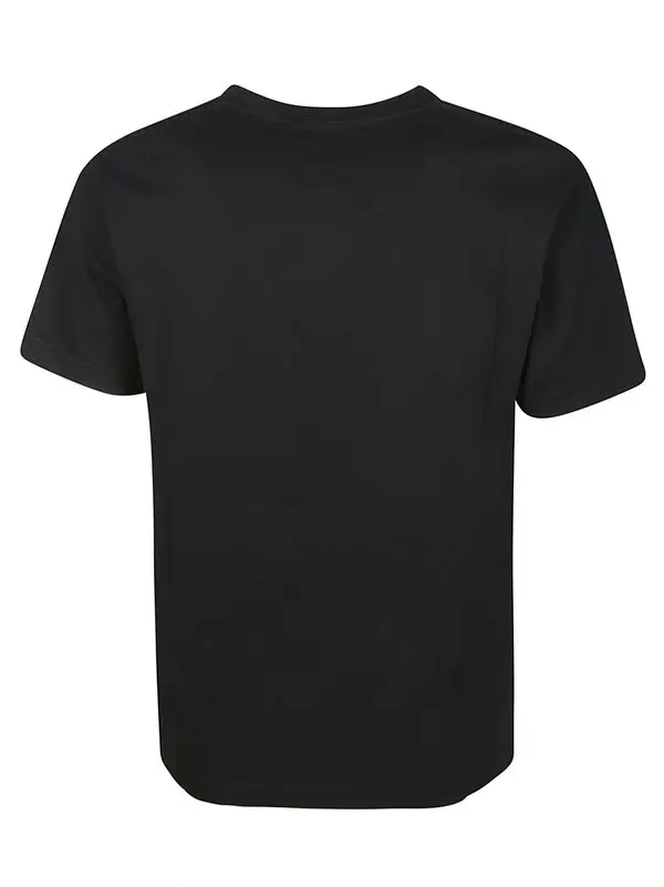 Stone Island Logo Printed Crewneck T-shirt