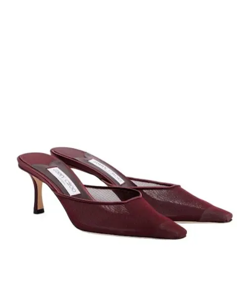JIMMY CHOO Mesh Mules
