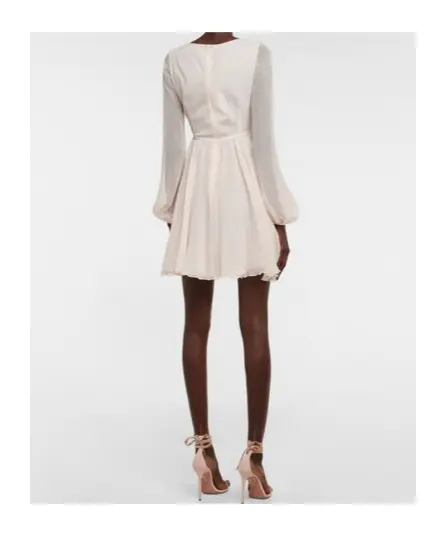 Giambattista Valli Bow Detail Ruched Mini Dress