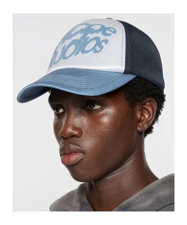Acne Studios Flocked Logo Mesh Baseball Cap