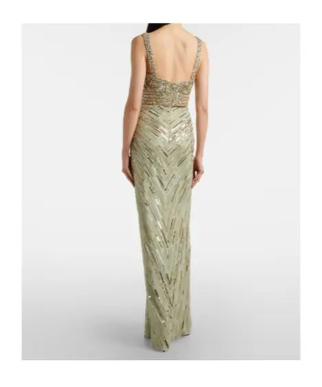 Jenny Packham Elixir Embellished Bustier Gown