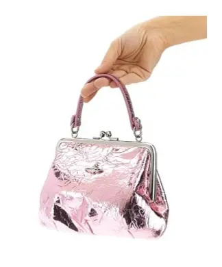 VIVIENNE WESTWOOD Logo Plaque Purse Handbag
