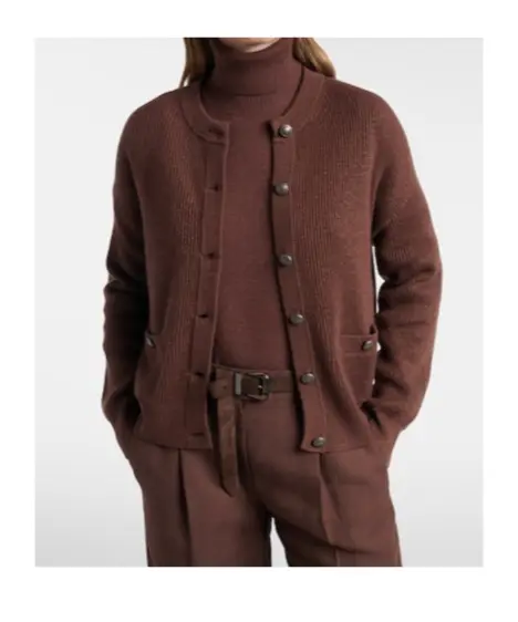 Brunello Cucinelli Cashmere-blend Cardigan