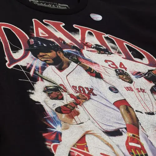 Mitchell & Ness David Ortiz Boston Red Sox Legendary Collage Player T-shirt