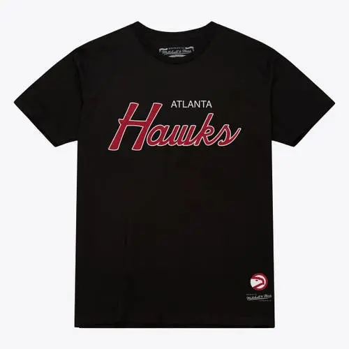 Mitchell & Ness Atlanta Hawks Vintage Wordmark T-shirt