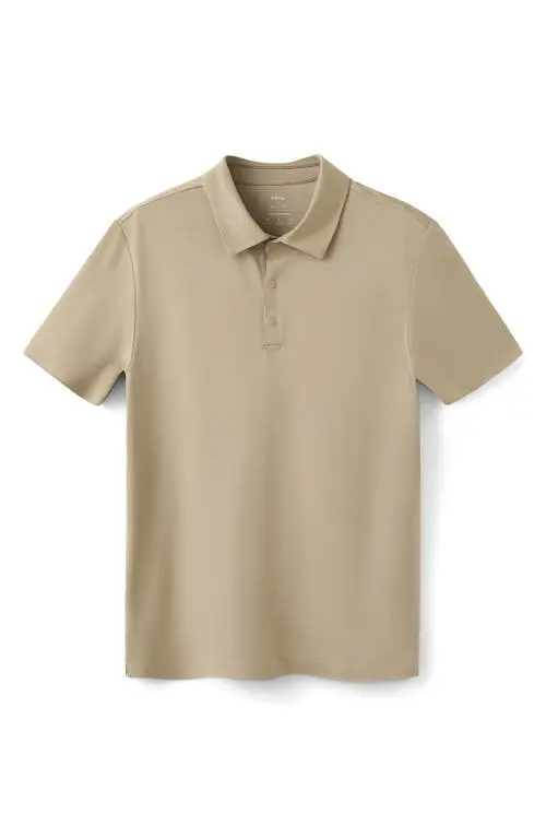 Mango Slim Fit Coolmax® Polo - Beige