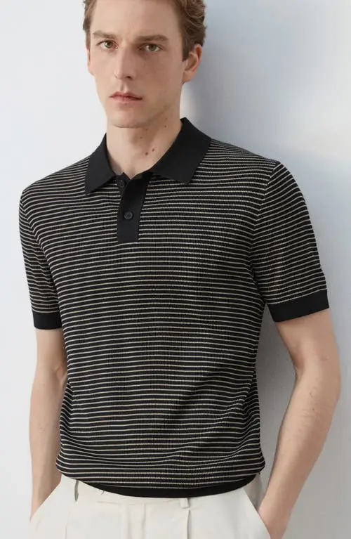 Mango Stripe Polo