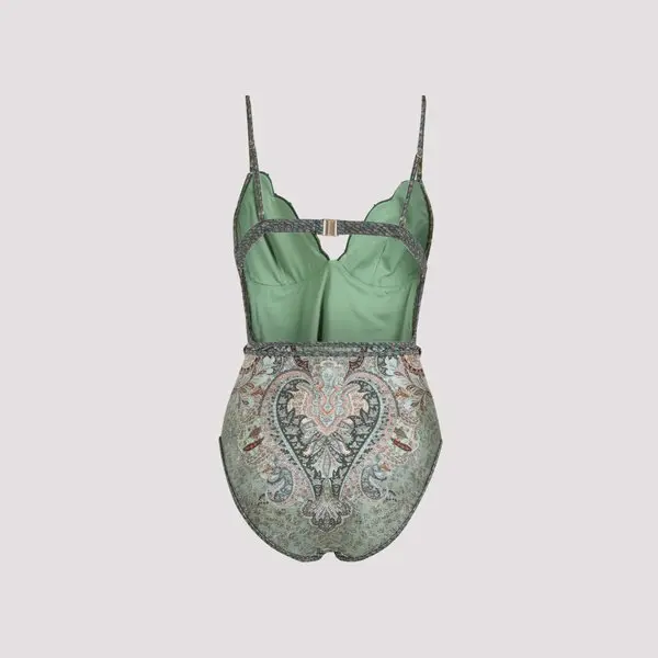 Zimmermann Wanderlust Scallop One-piece