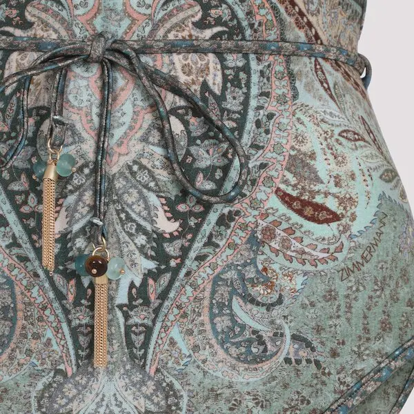 Zimmermann Wanderlust Scallop One-piece