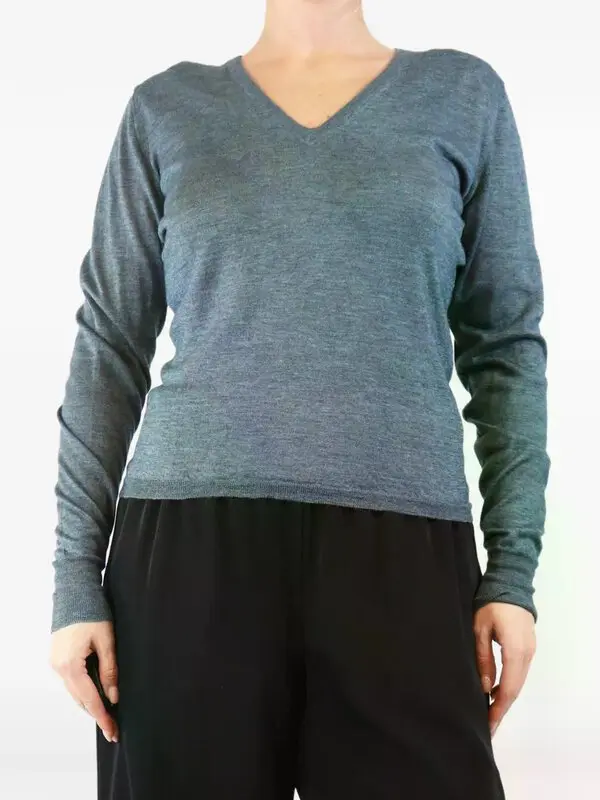 Etro Fine-knit V-neck Sweater