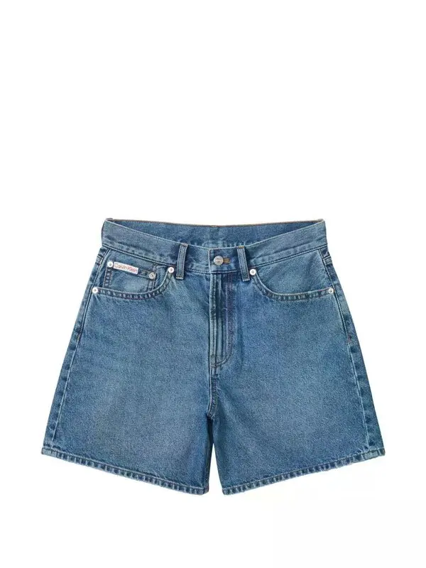 Calvin Klein Patch Denim Shorts
