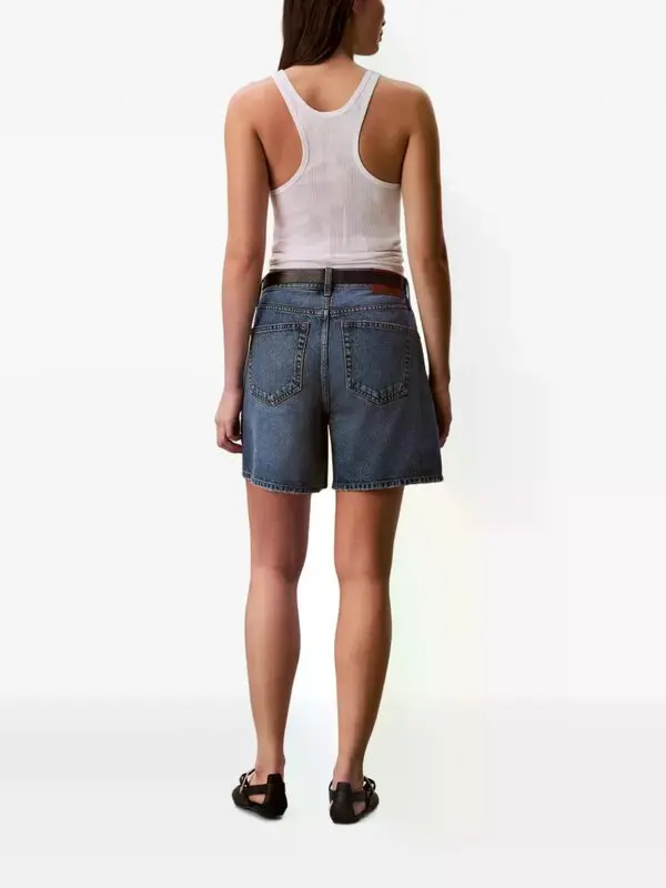 Calvin Klein Patch Denim Shorts