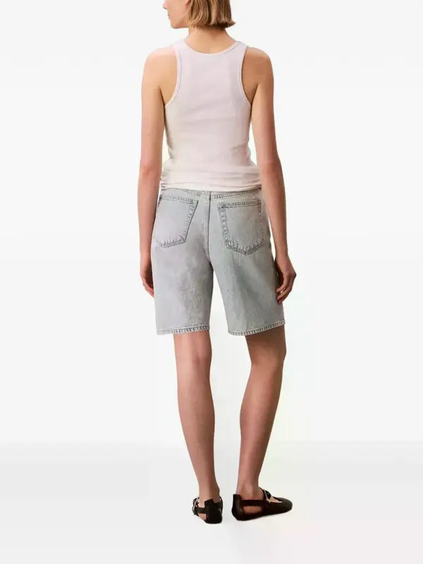 Calvin Klein Acid Wash Denim Shorts