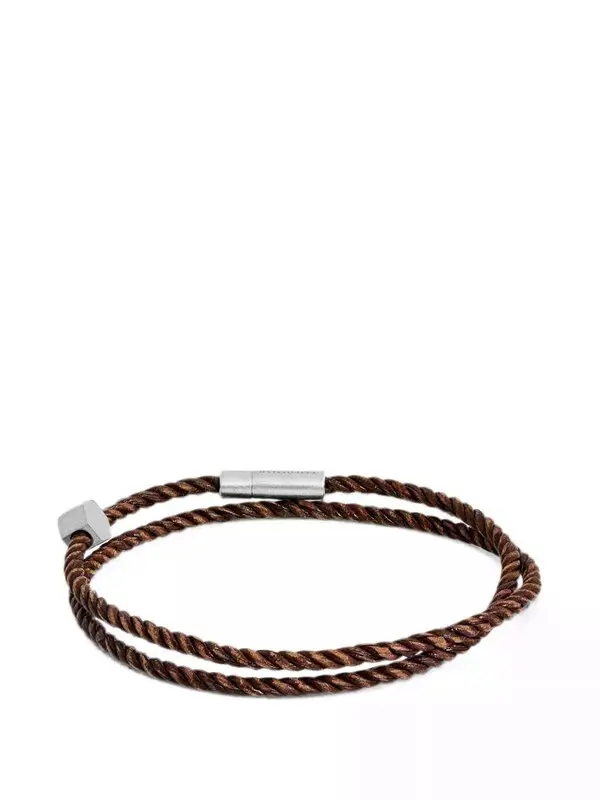 Tateossian Woven Double-wrap Bracelet