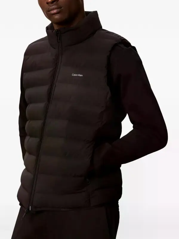 Calvin Klein Quilted High-neck Gilet